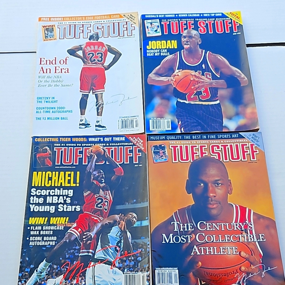 Michael Jordan Tuff Stuff Magazine - Gem